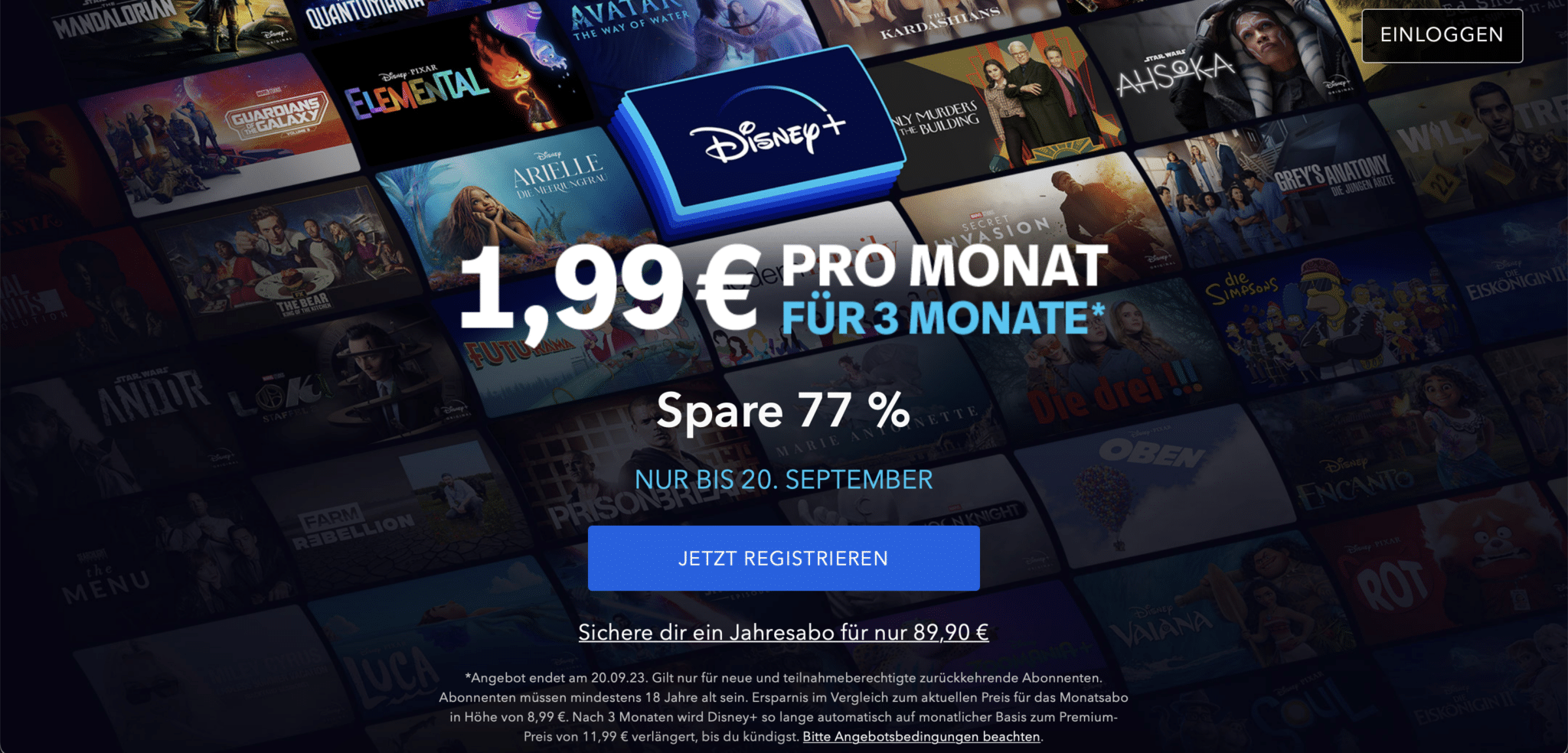 So kannst du Disney+ auf deinem TV streamen